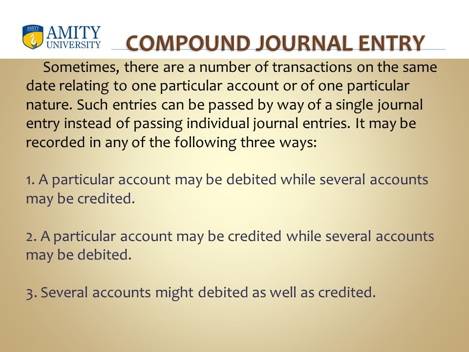 What Is A Journal Entry In Accounting Personal Accounting